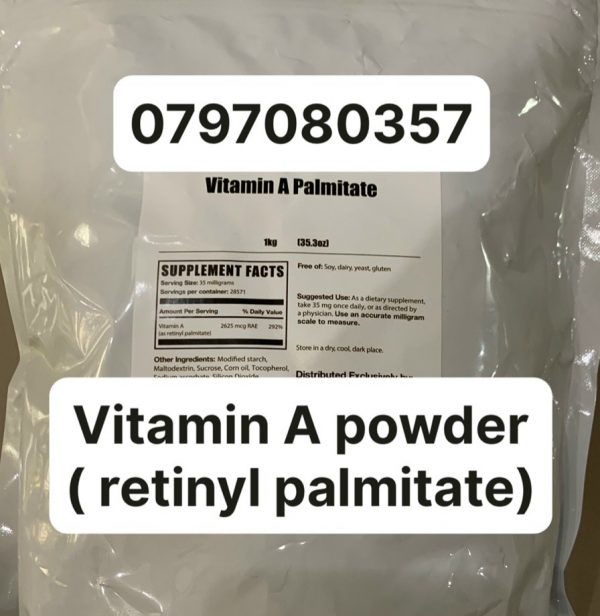 Vitamin A powder (retinyl palmitate) – Nguyên Liệu Ngành Mỹ Phẩm